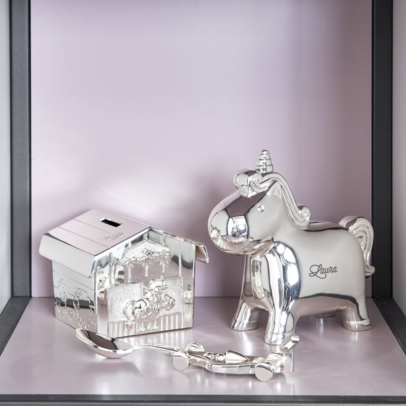 Spardose Einhorn | Gravierte Spardosen